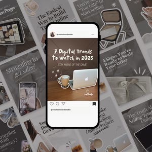 50 Viral Aesthetic Instagram Carousel Covers for Digital Creators ...