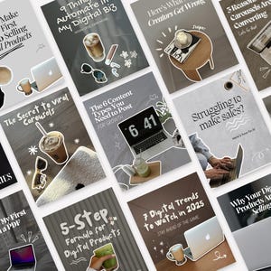 50 Viral Aesthetic Instagram Carousel Covers for Digital Creators ...