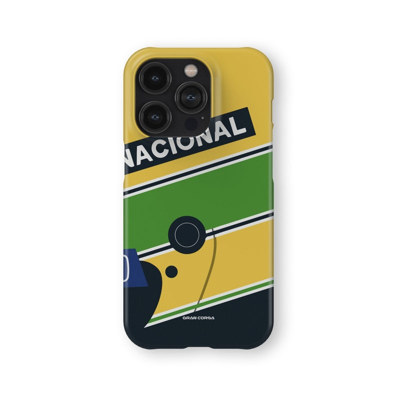 Ayrton Senna F1 Mclaren 1988 MP4/4 Helmet Phone Case for iPhone for ...