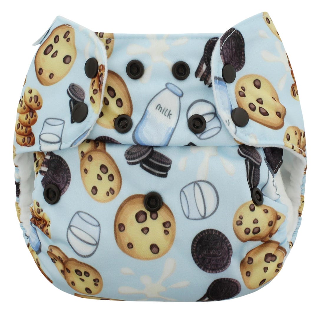Organic One Size AIO Diaper-cookies - Etsy