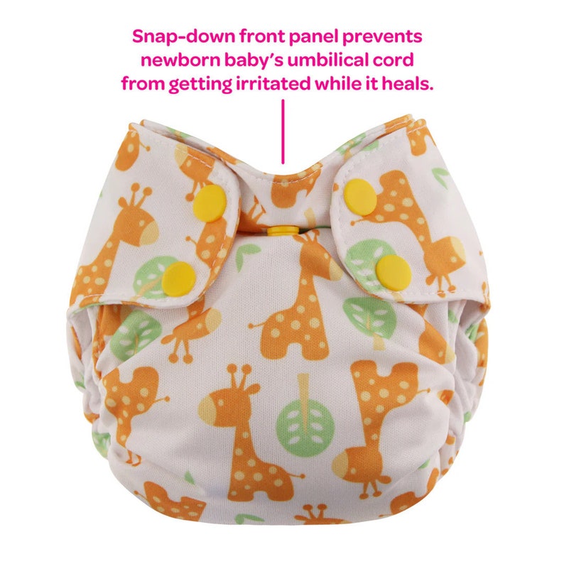 Organic Newborn AIO Diaper-sweet Pea - Etsy