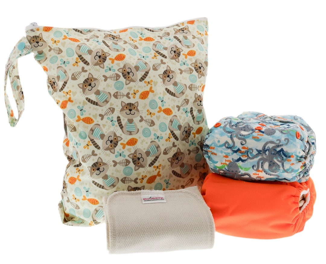 Pocket Diaper Starter Pack-spicy Seafarers - Etsy