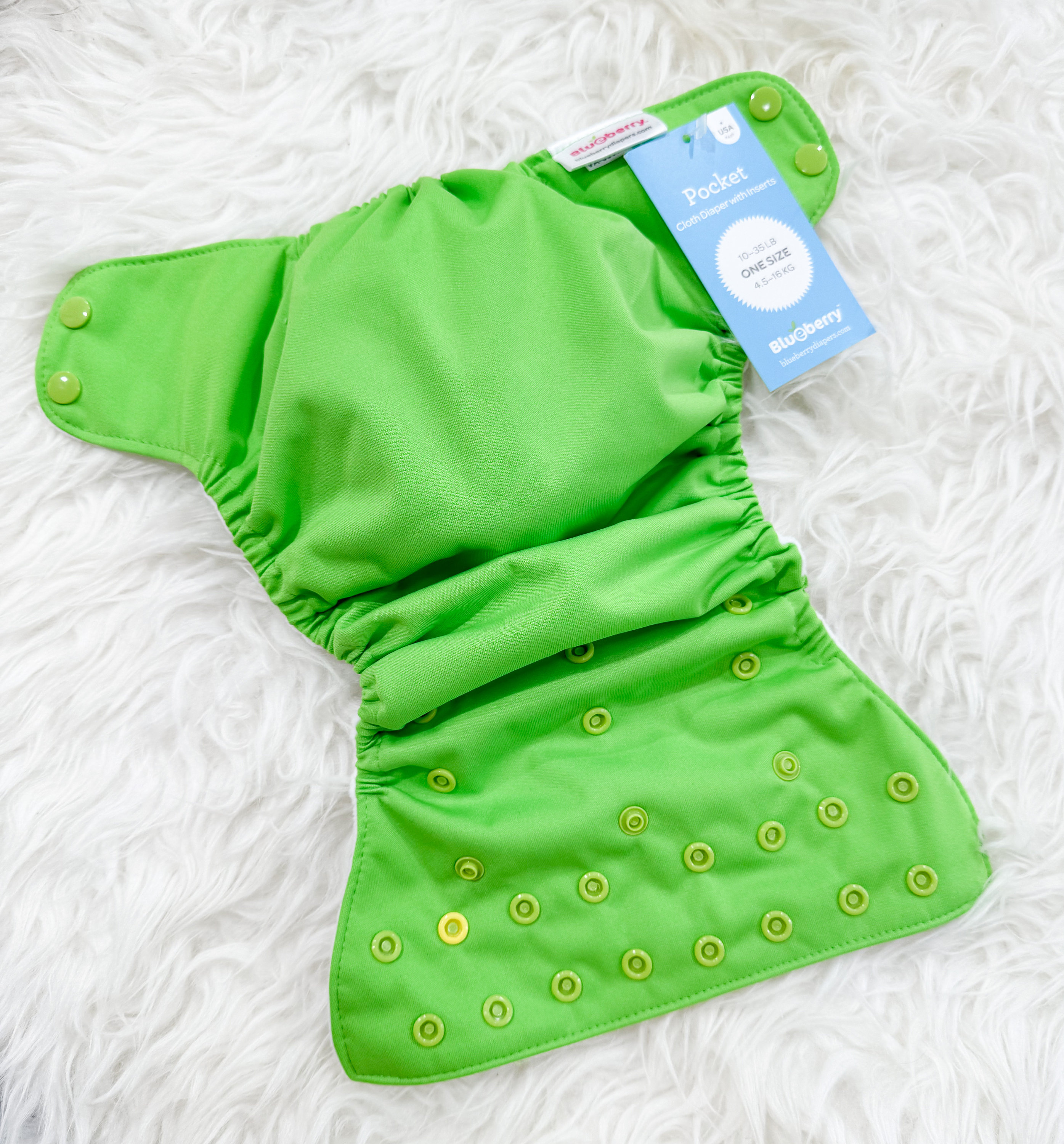 Green Pocket Diaper 10-35 Lbs Insert Sold Seperately - Etsy