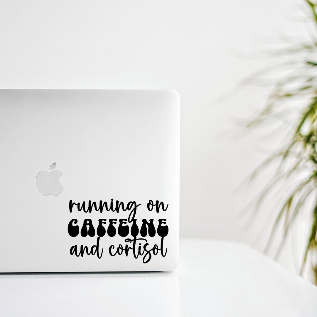 Caffeine Decal, Iced Coffee Car Decal, Coffee Addict Vinyl, Caffeine ...