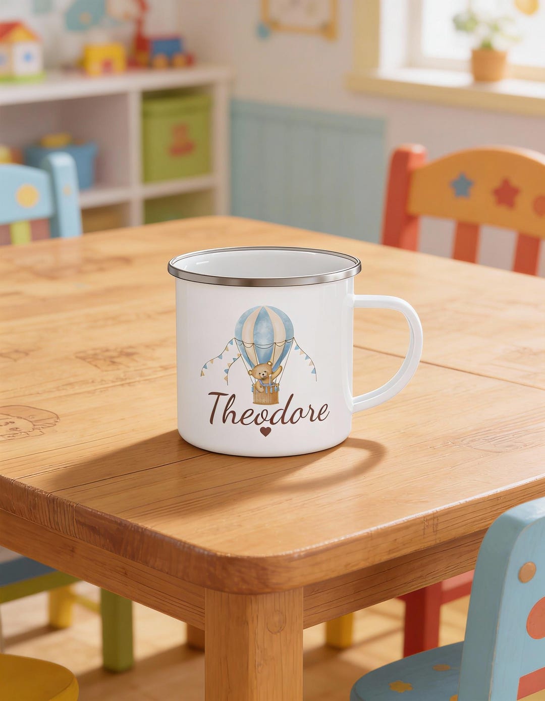 Personalized Teddy Balloon Mug - Etsy