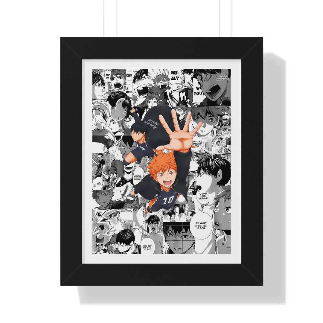 Haikyuu Anime/manga Poster Frame - Etsy