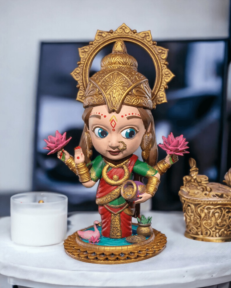 Chibi Hindu Gods: 3D Printed Home Decor - Etsy