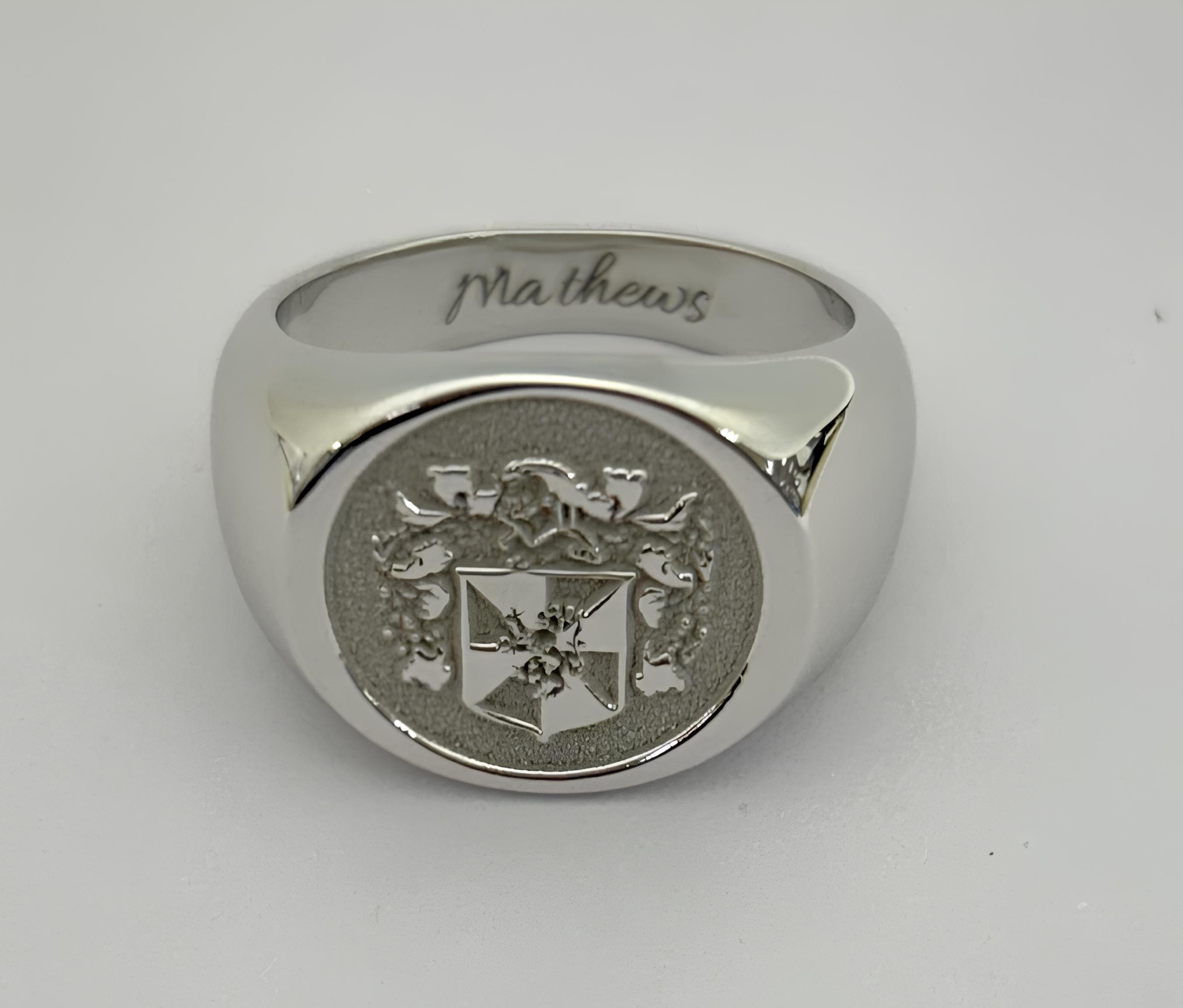 Personalized Family Crest Signet Ring | Customized Wax Seal Family ...