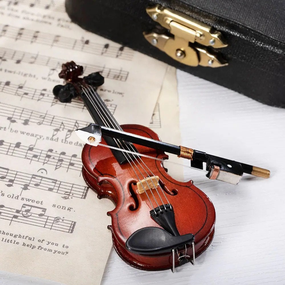 Personalized Tiny Violin Engraved Name That Plays Music | Smallest Tiny ...