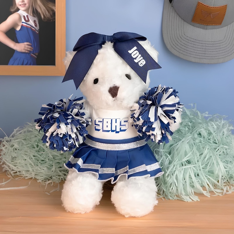 Personalised Cheer Teddy - Etsy UK