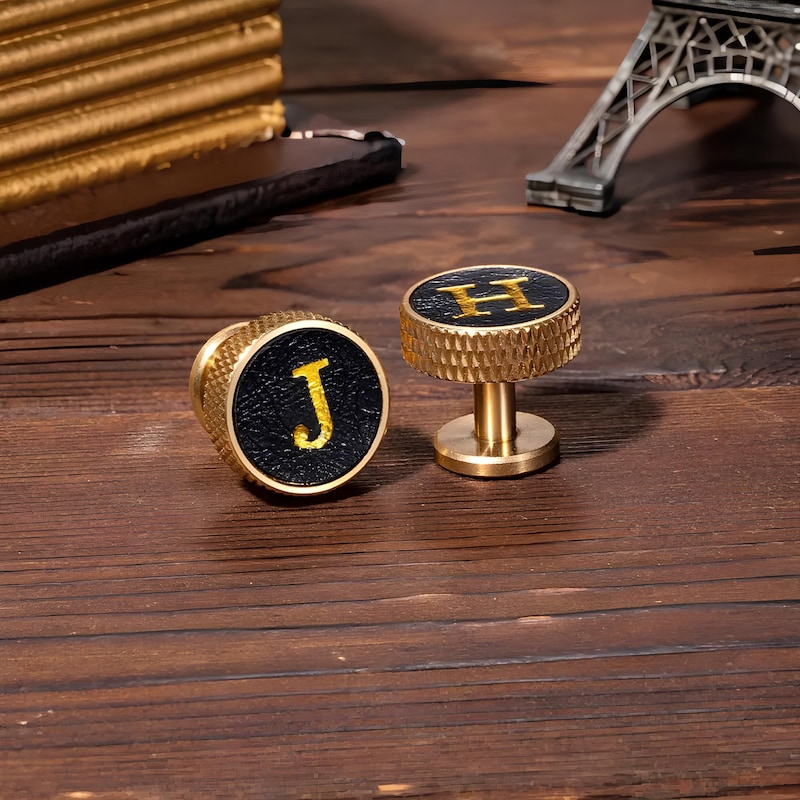Monogram Cufflinks - Etsy