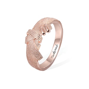 Personalized Martial Art Belt Ring Sterling Silver 925 | Black Belt ...