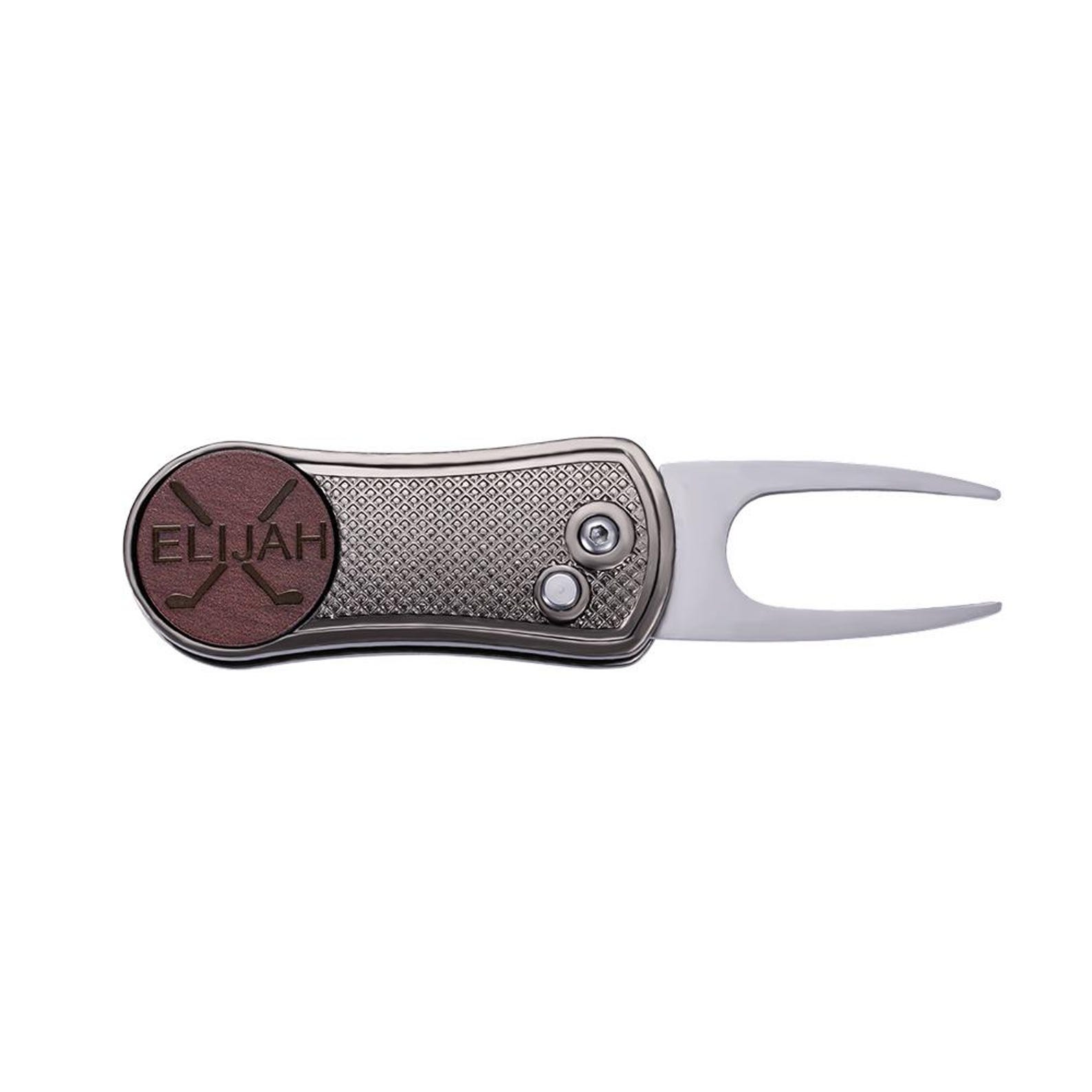 Personalized Engraved Golf Marker Divot Tool | Name Divot Market Tool ...