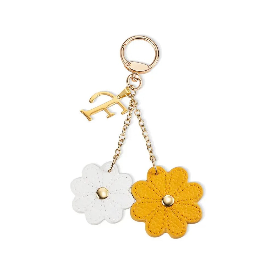 Personalized Daisy Hat Clip With Initial Charm | Magnetic Hat Clip ...