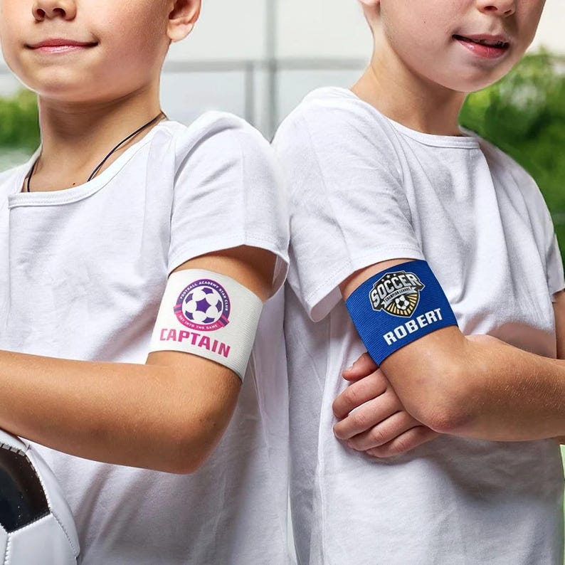 Personalized Captain Armband With Custom Logo, Soccer Football Captain ...