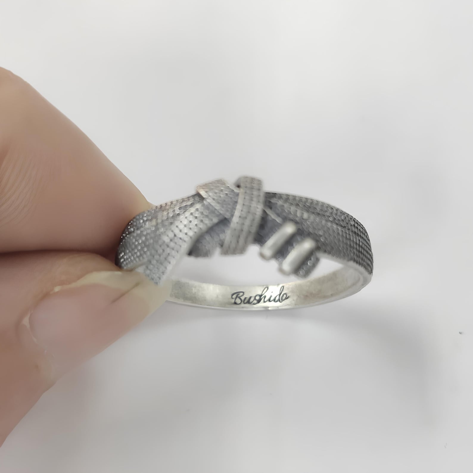 Personalized Martial Art Belt Ring Sterling Silver 925 | Black Belt ...