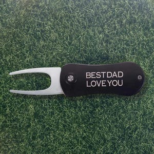 Personalized Engraved Golf Marker Divot Tool | Name Divot Market Tool ...