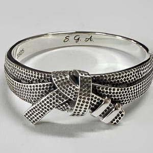 Personalized Martial Art Belt Ring Sterling Silver 925 | Black Belt ...
