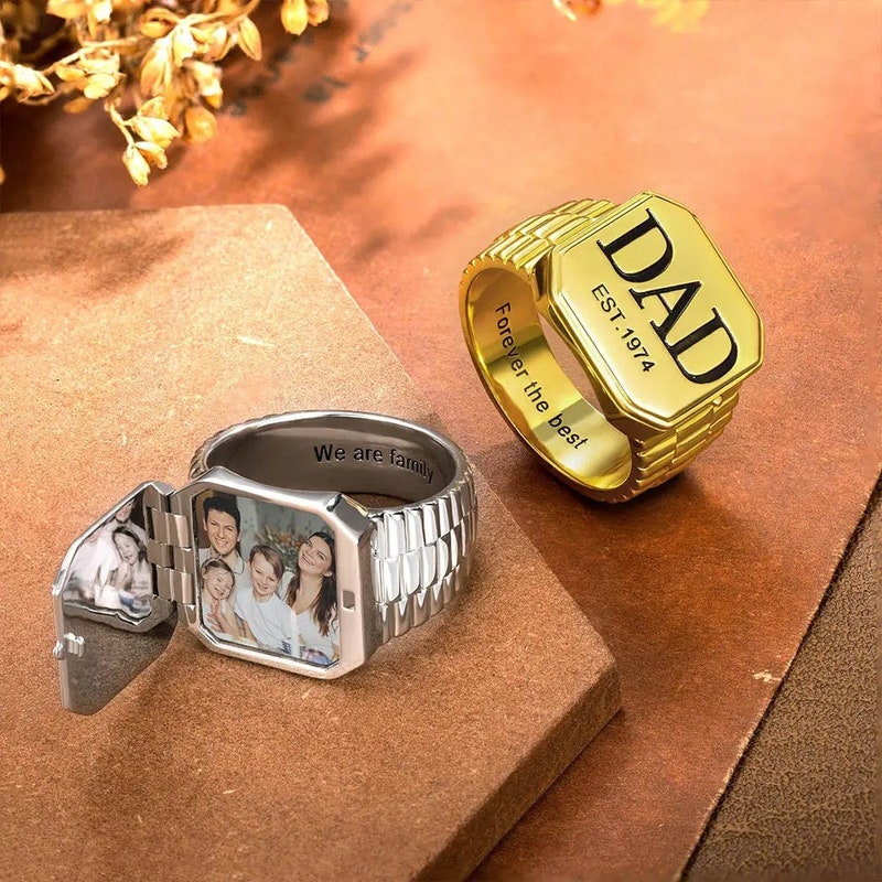 Locket Ring - Etsy