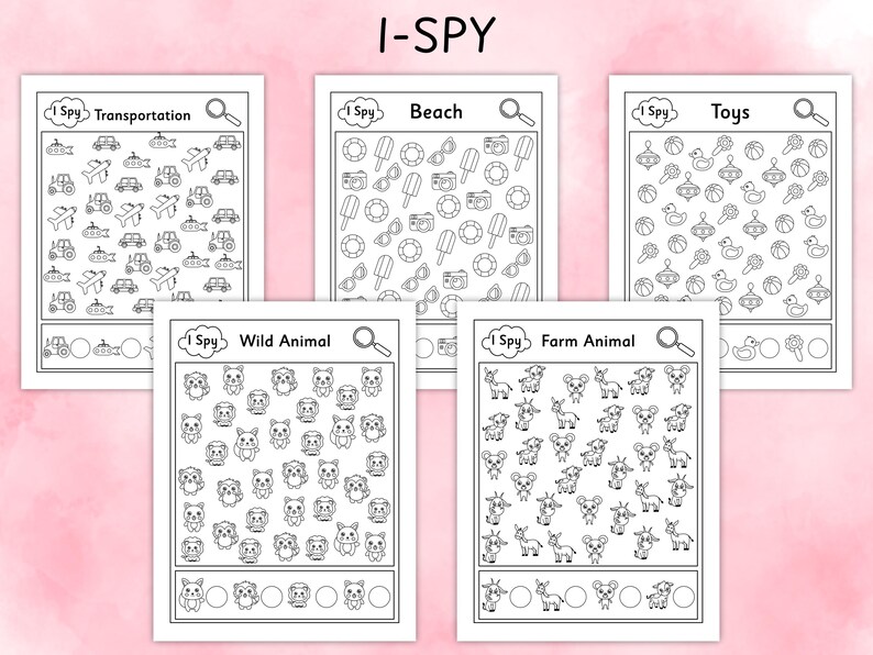 Printable Activity Worksheets, Fun Activity Book, Learn How to Draw ...