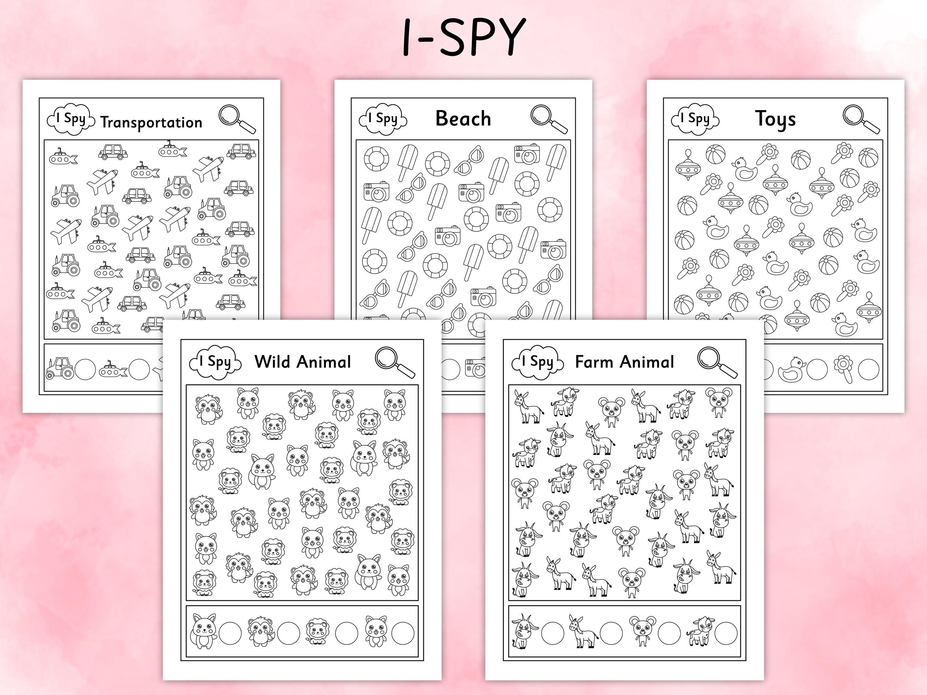 Printable Activity Worksheets, Fun Activity Book, Learn How to Draw ...