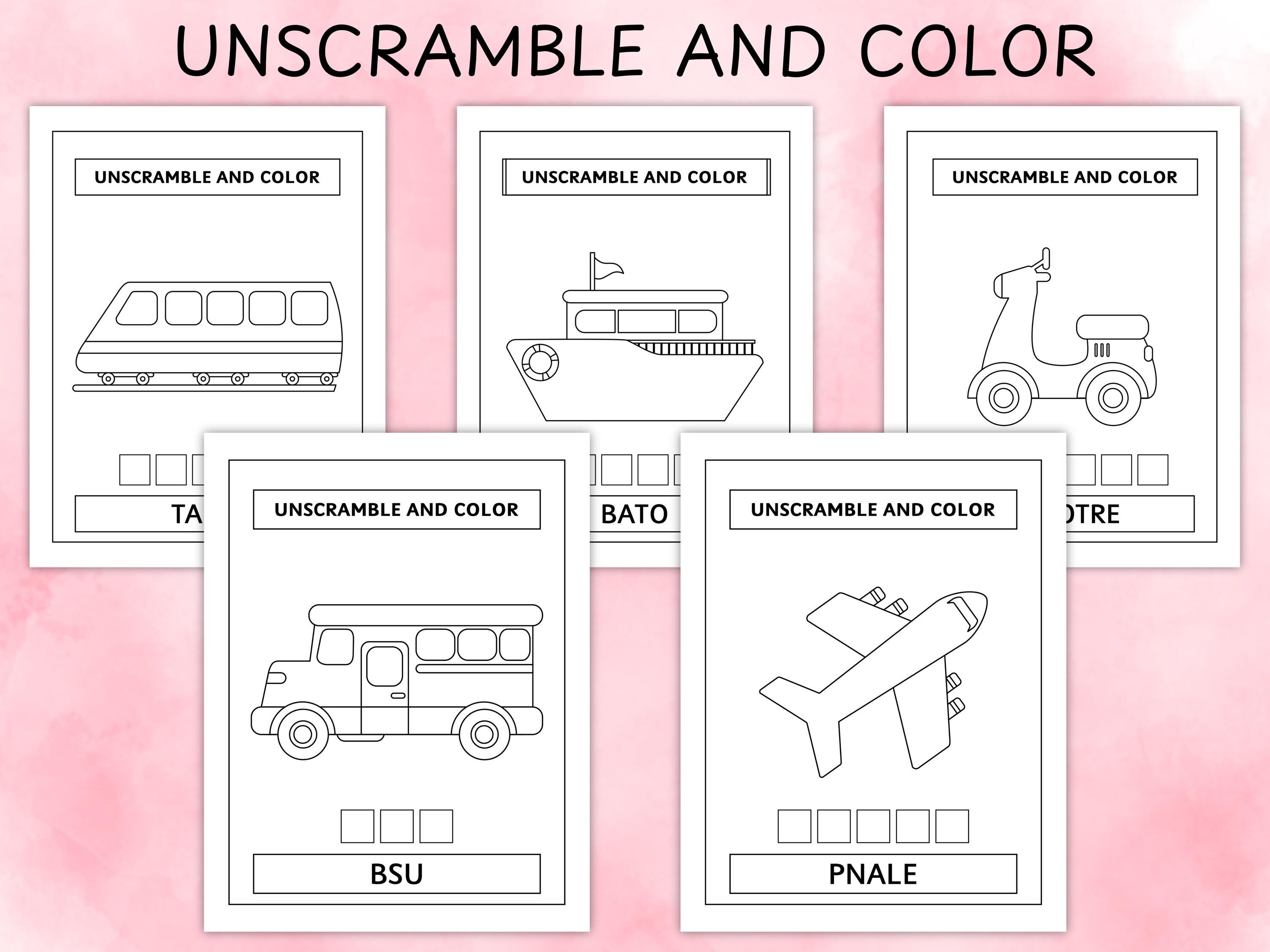 Printable Activity Worksheets, Fun Activity Book, Learn How to Draw ...