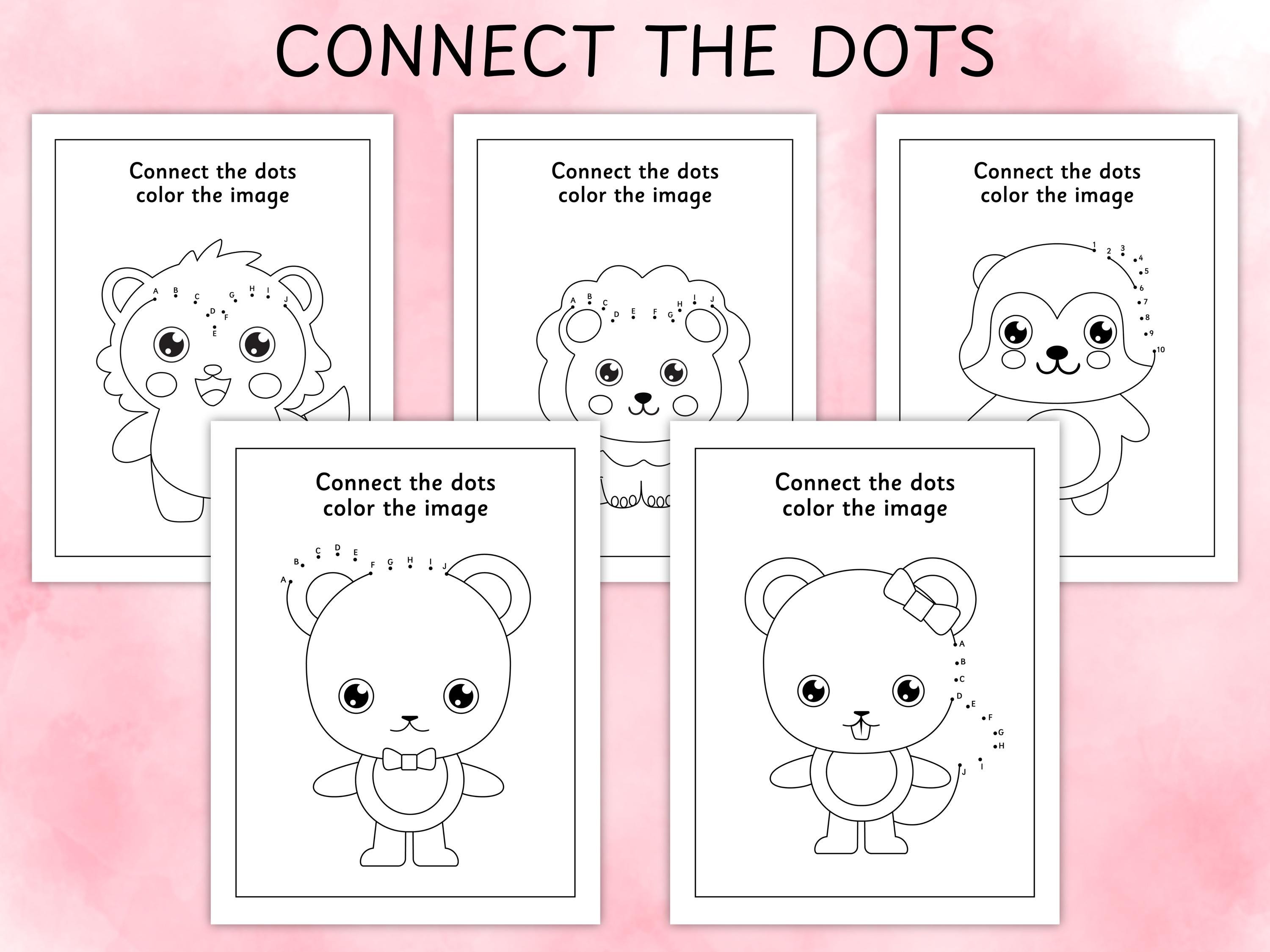 Printable Activity Worksheets, Fun Activity Book, Learn How to Draw ...
