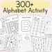 1250 Preschool Pre-k Kindergarten Learning Bundle, Kids Worksheet ...