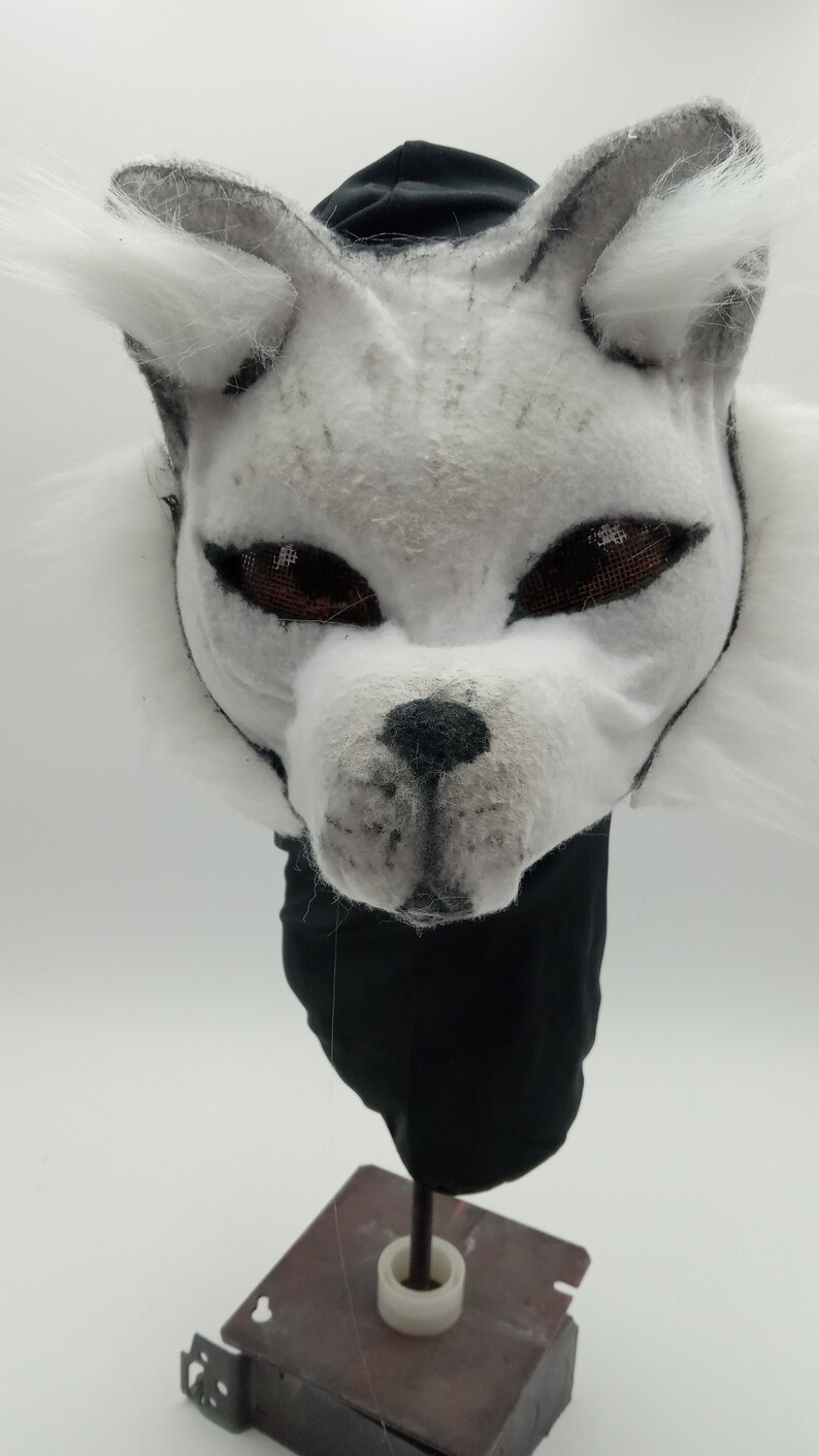 Arctic Fox Mask - Etsy