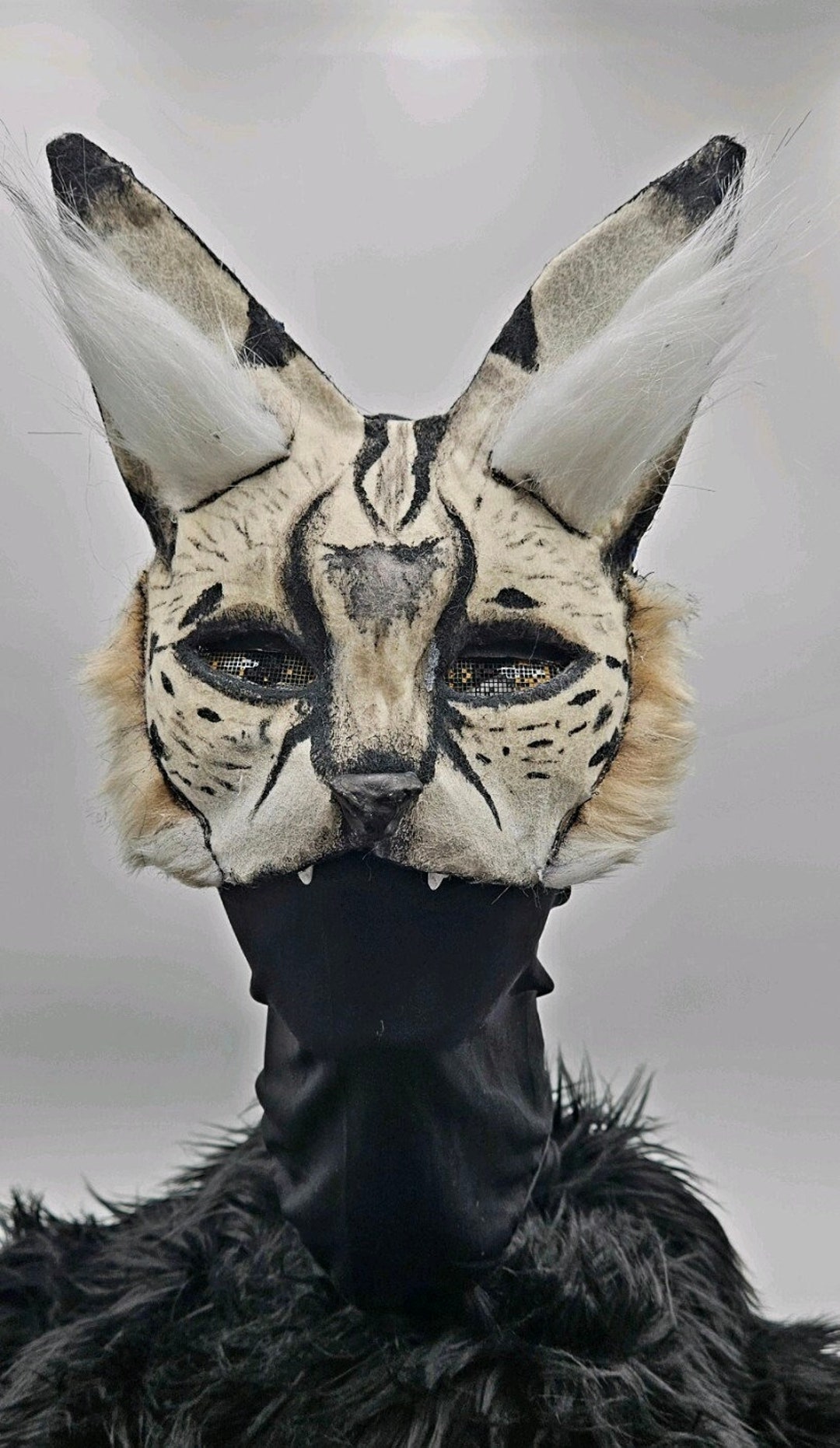 Serval Mask - Etsy