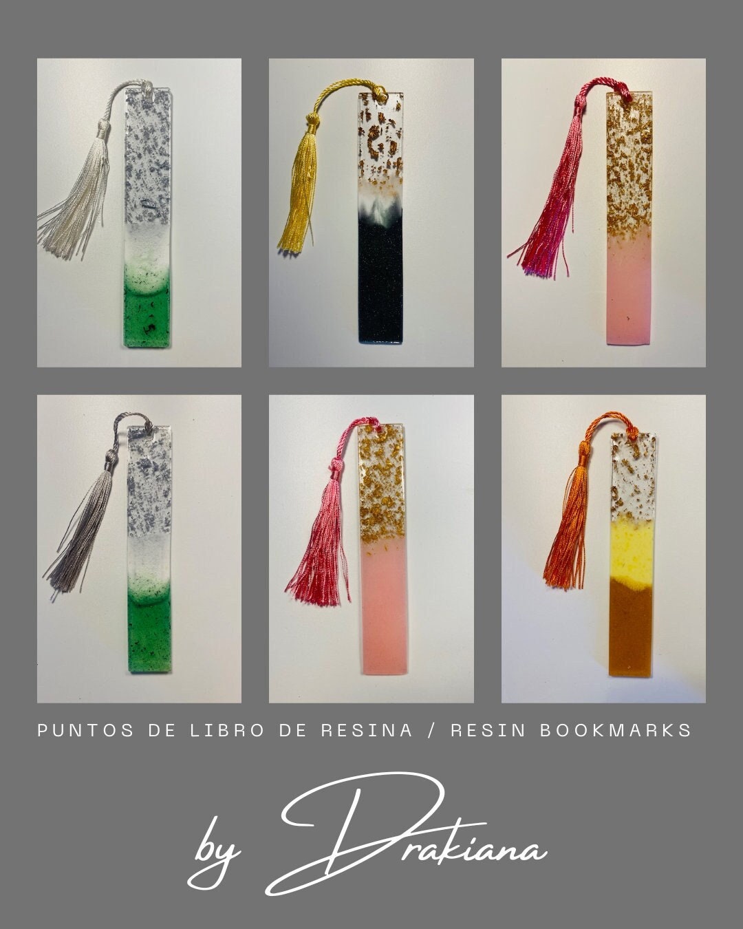 UV Resin Bookmarks / UV Resin Bookmarks large - Etsy