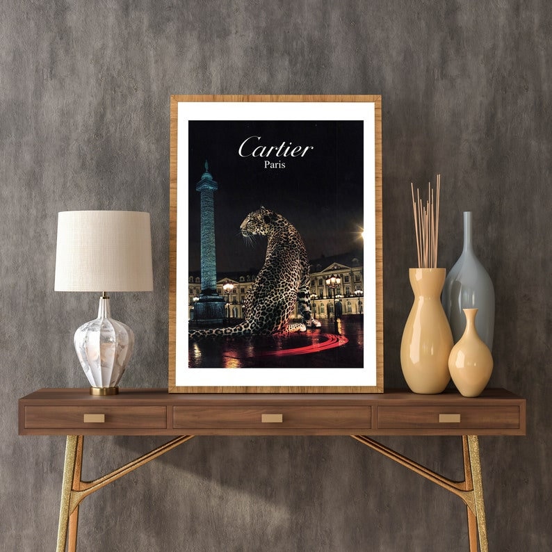 Luxury Fashion Poster , Designer Wall Art , Luxury Fashion Wall Art ...