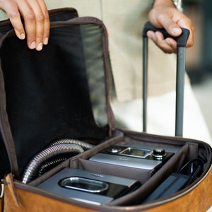 Leather CPAP Travel Bag - Etsy
