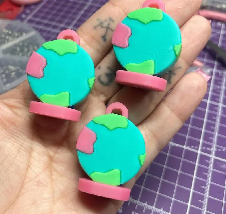 Tama Planet! 3D Printed Tamagotchi Character Charm! - Etsy