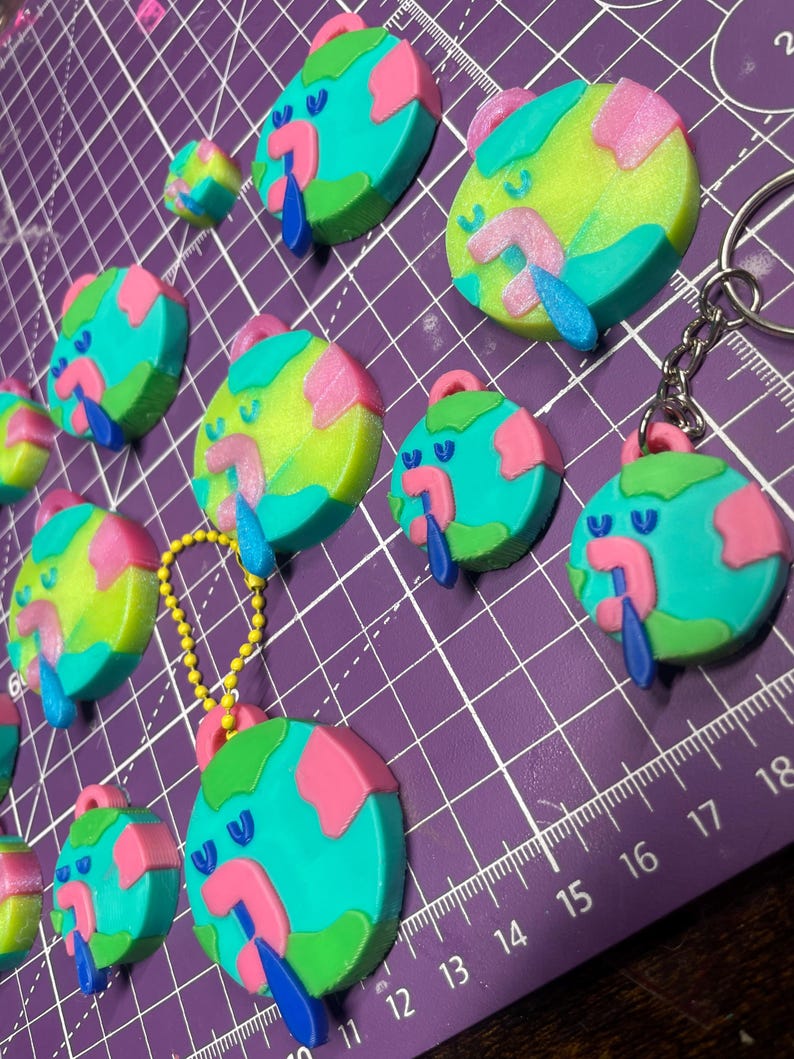 Tama Planet! 3D Printed Tamagotchi Character Charm! - Etsy