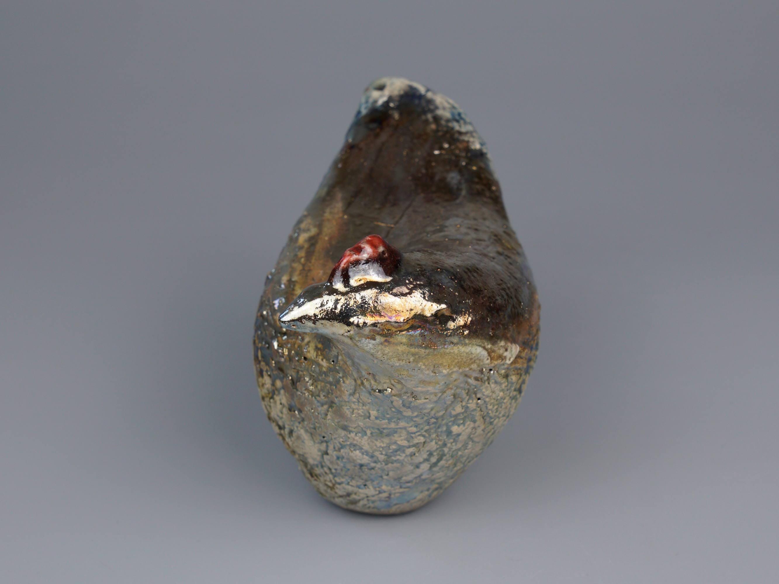 The Prosperity Bird Enchanted Bird of Abundant Blessings Unique Glazed ...