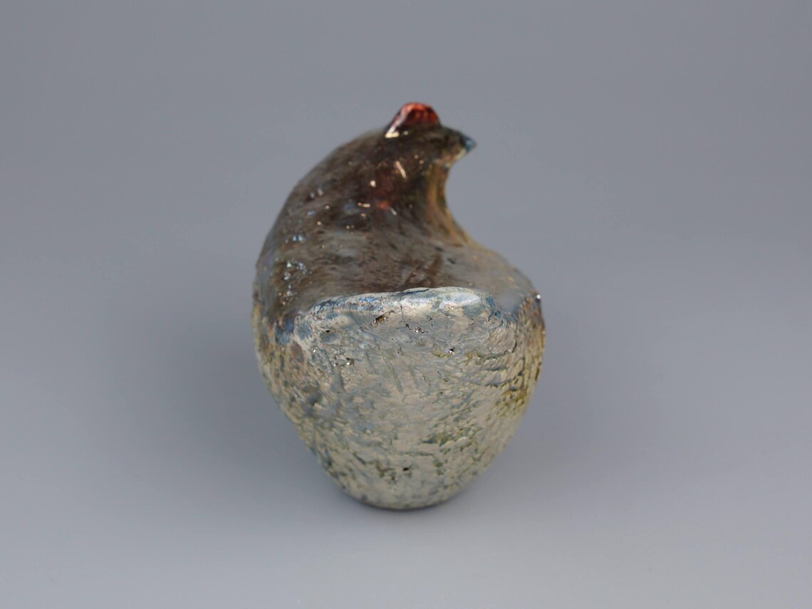 The Prosperity Bird Enchanted Bird of Abundant Blessings Unique Glazed ...