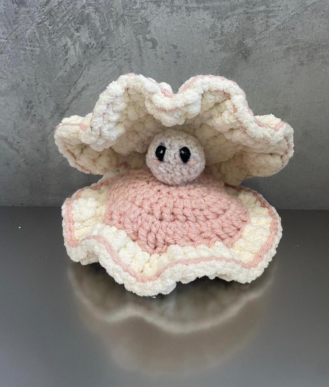 Shelly the Clam Crochet Plush - Etsy