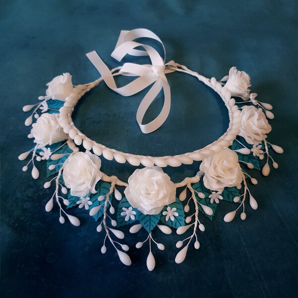 Wax Flower Crown - Etsy