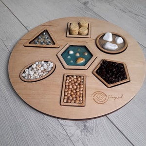 Sensory Toy for Toddlers, Shape Sorter for Children, Learning Shapes ...