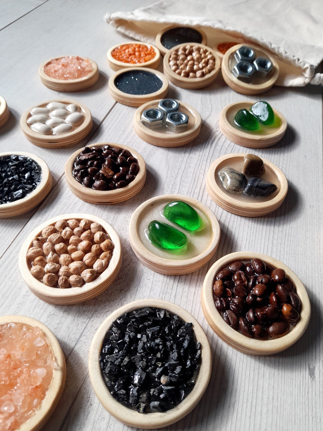 Sensory Memory for Kids, Handmade Montessori Educational Toy, Learning ...