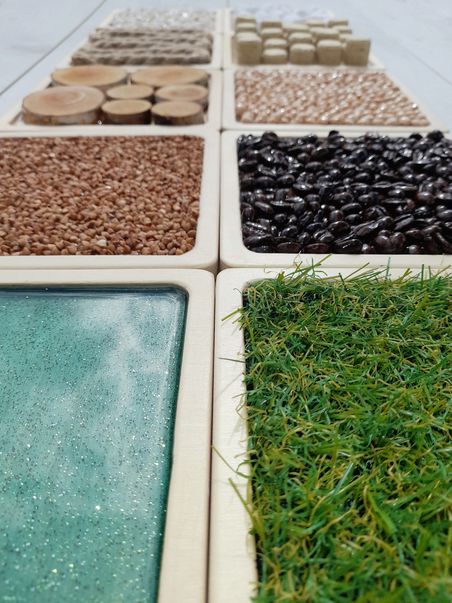 Natural Sensory Path for Children, Sensory Panel for Preschool ...