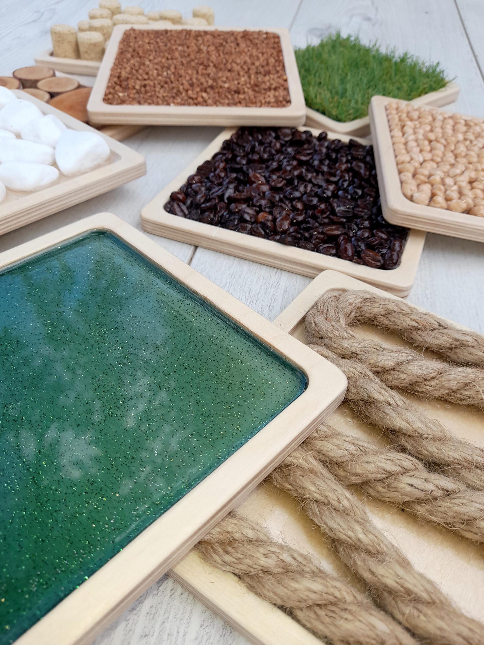 Natural Sensory Path for Children, Sensory Panel for Preschool ...