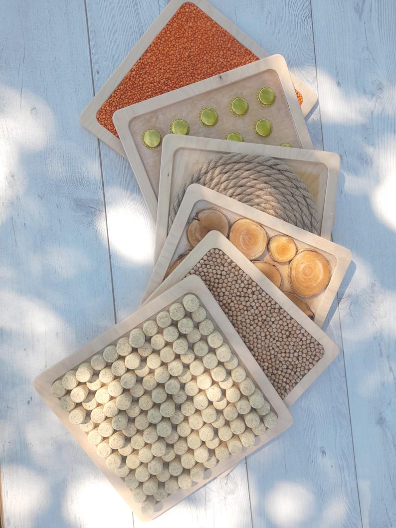 Natural Sensory Path for Kids, Sensory Panel for Preschool, Barefoot ...