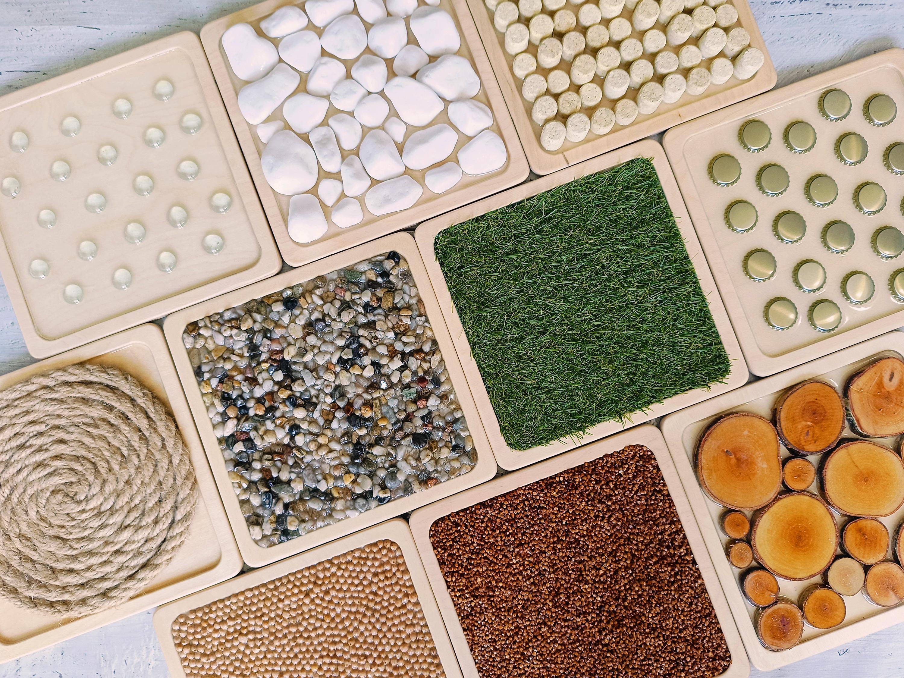 Sensory Path Tactile Tiles for Kids | Barefoot Sensory Play ...