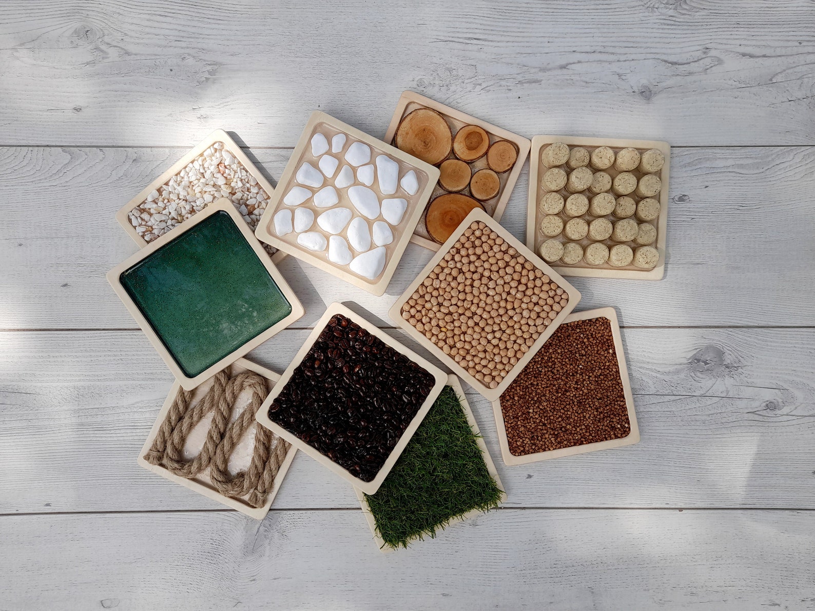 Natural Sensory Path for Children, Sensory Panel for Preschool ...