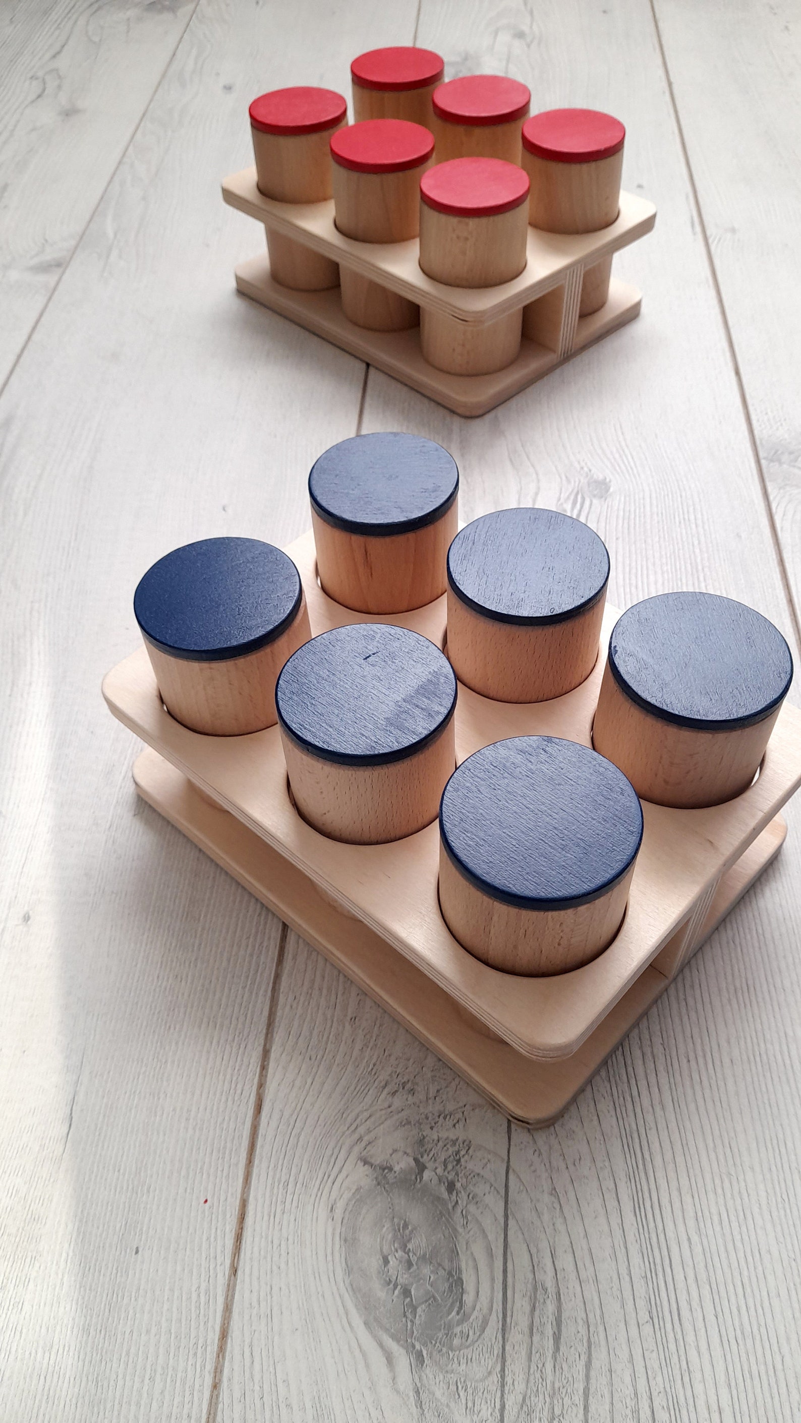 Montessori Sound Cylinders, Educational Toy for Kids, Sensory Toys ...