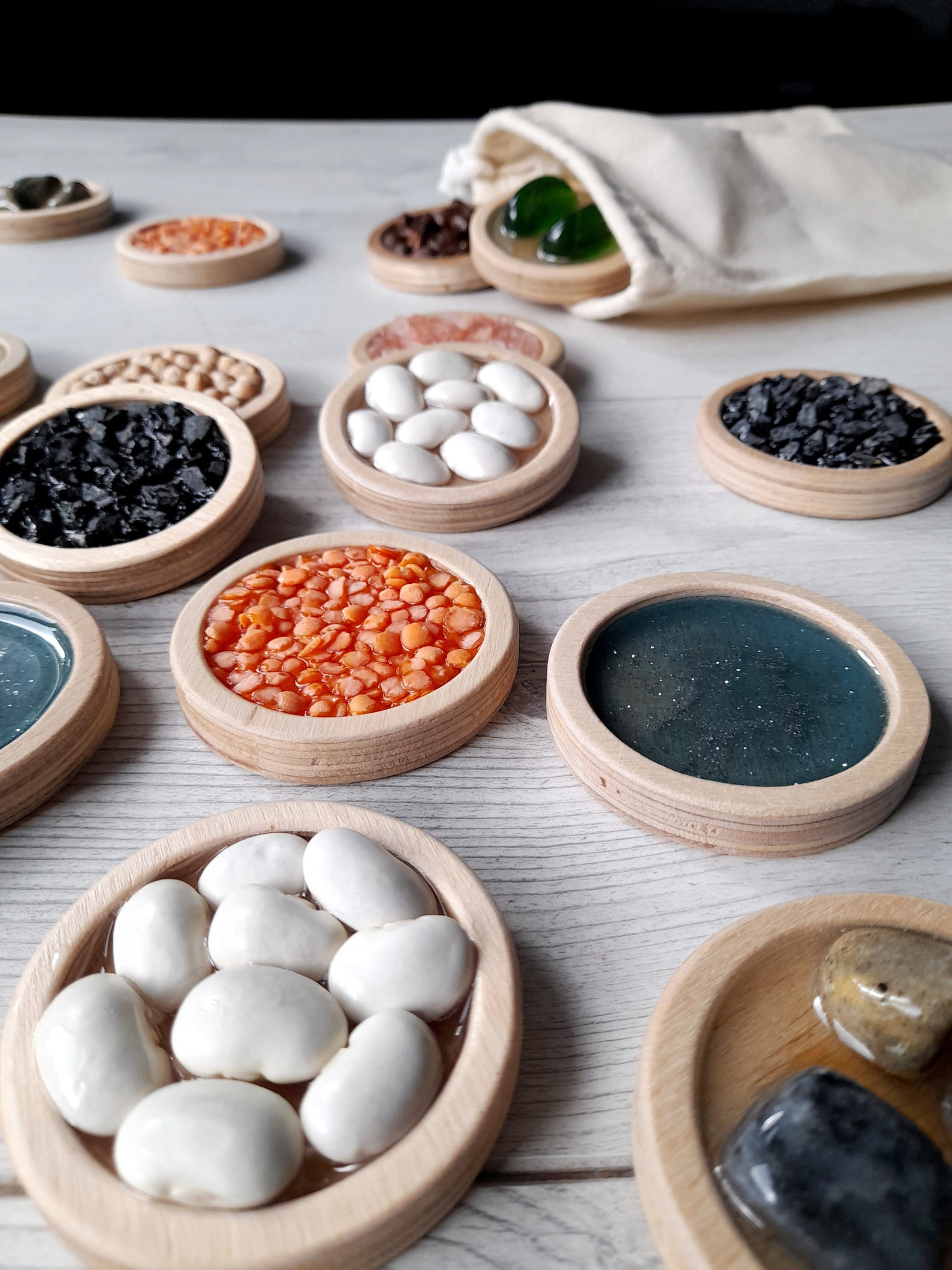 Sensory Memory for Kids, Handmade Montessori Educational Toy, Learning ...