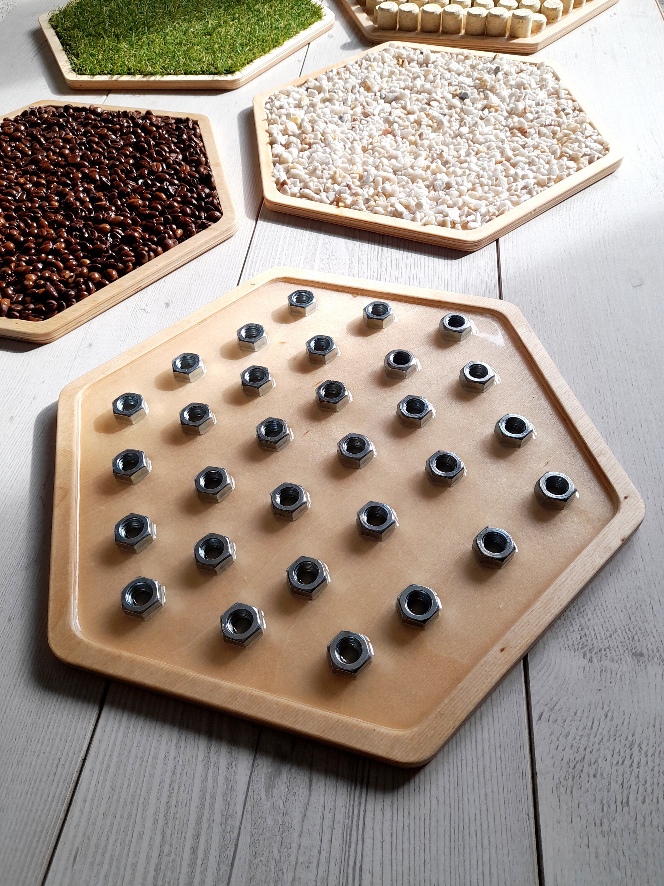 Sensory Path for Kids, Montessori Material for Preschool, Wooden ...