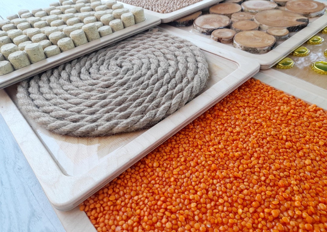 Natural Sensory Path for Kids, Sensory Panel for Preschool, Barefoot ...